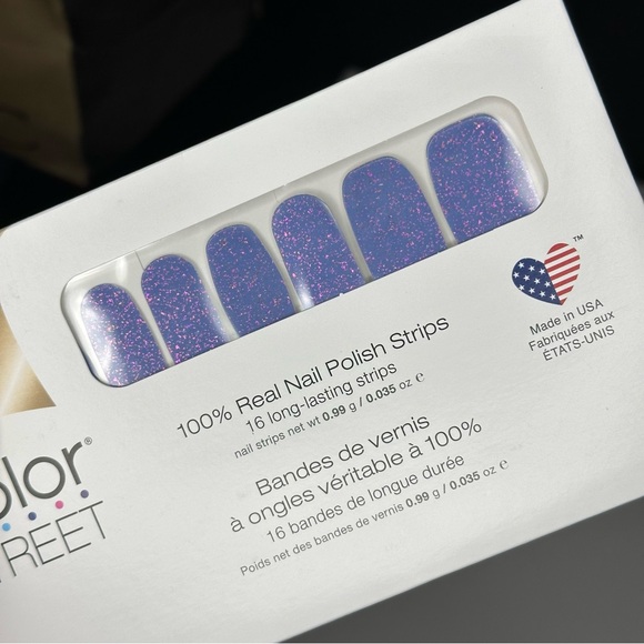 Color Street | Makeup | Color Street Anything Froze Press On Nails Blue ...